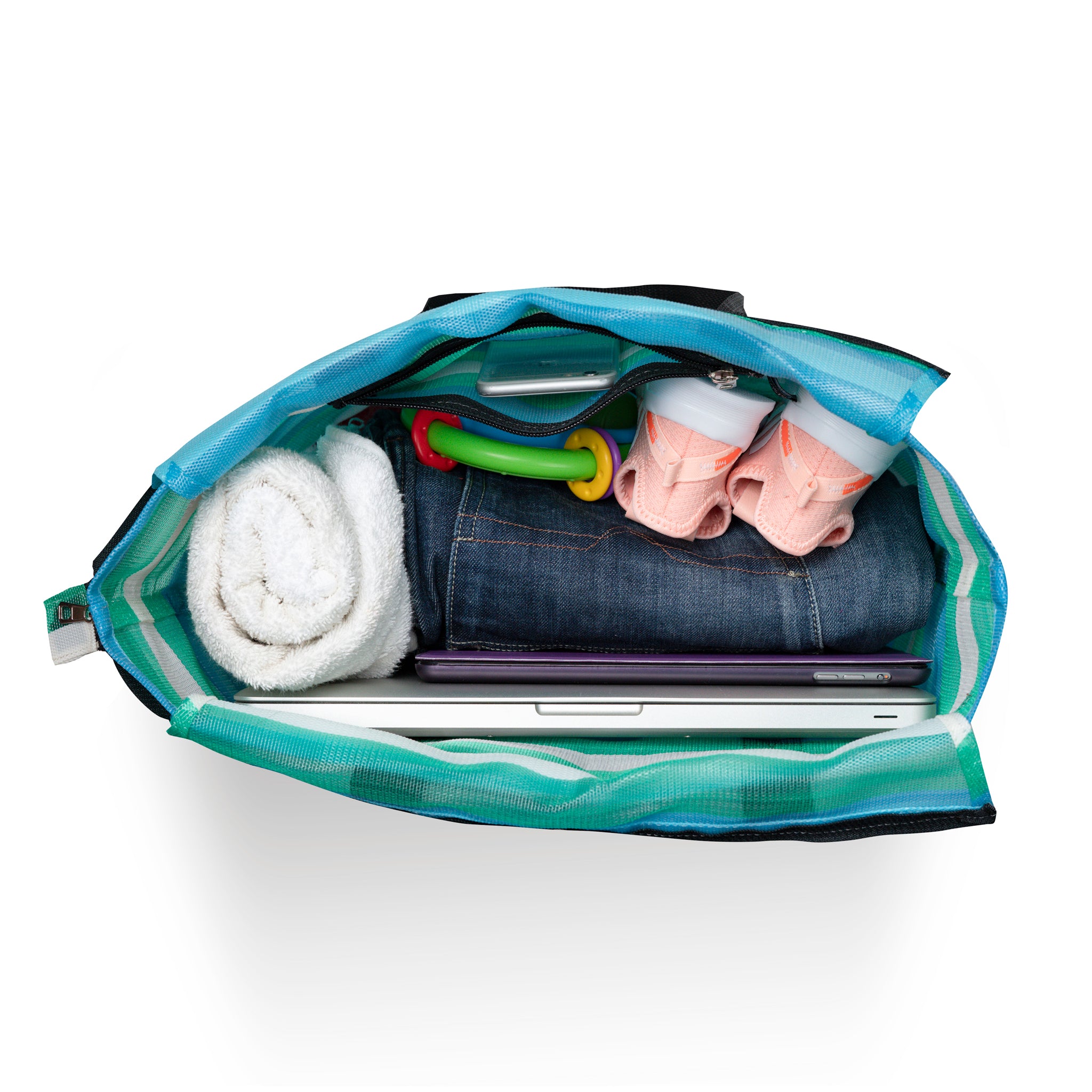 WAYUNA - All Purpose, Multi Pocket, Daily Use, Utility Tote Bag – Wayuna
