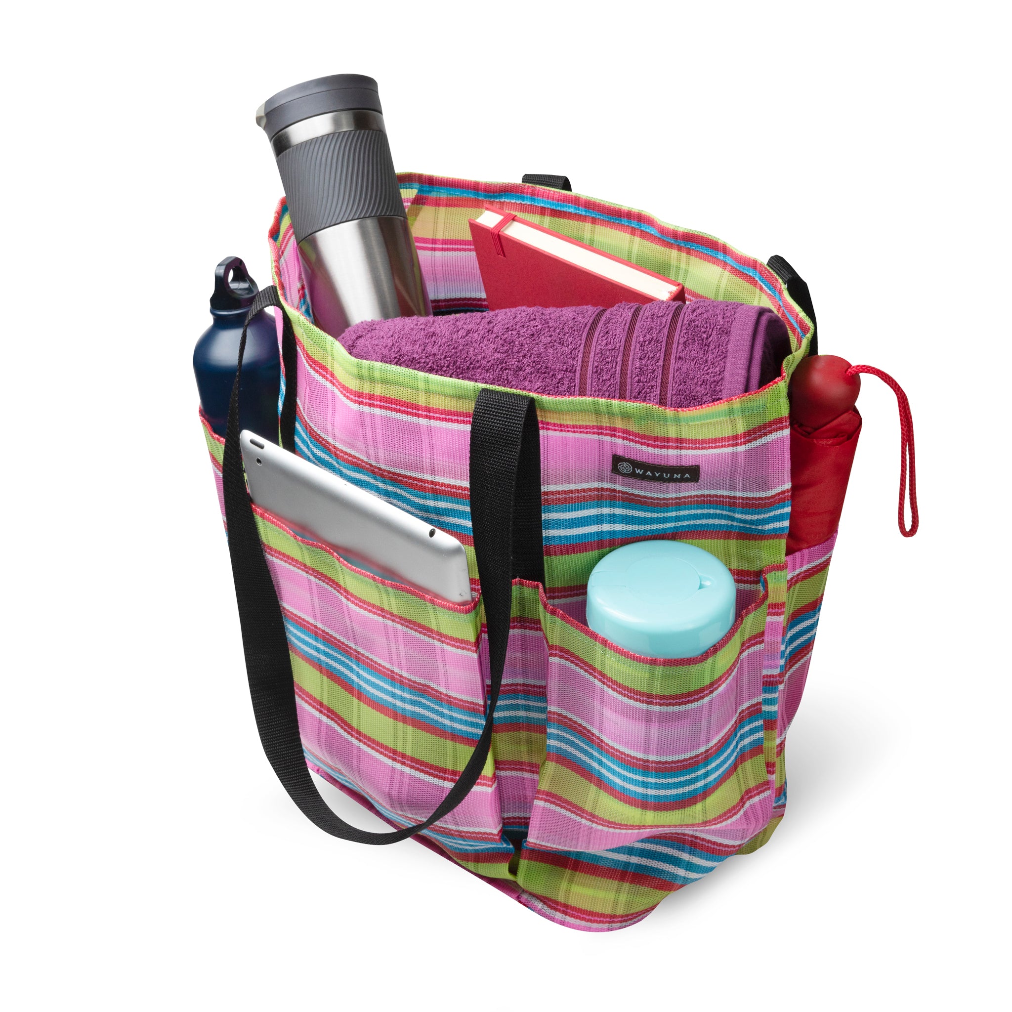 WAYUNA - Oversized, All Purpose, Multi Pocket, Utility Tote Bag – Wayuna