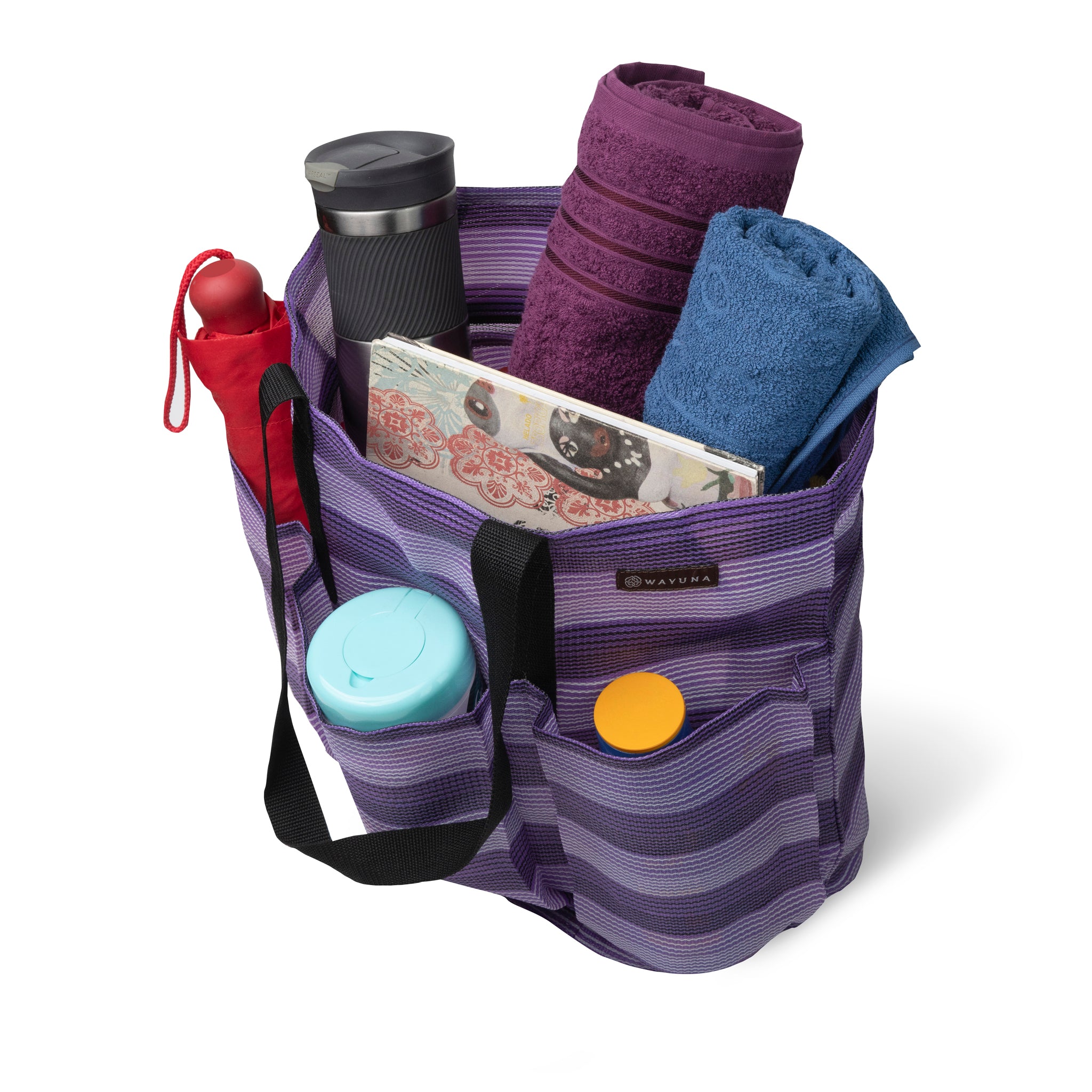WAYUNA - All Purpose, Multi Pocket, Daily Use, Utility Tote Bag – Wayuna