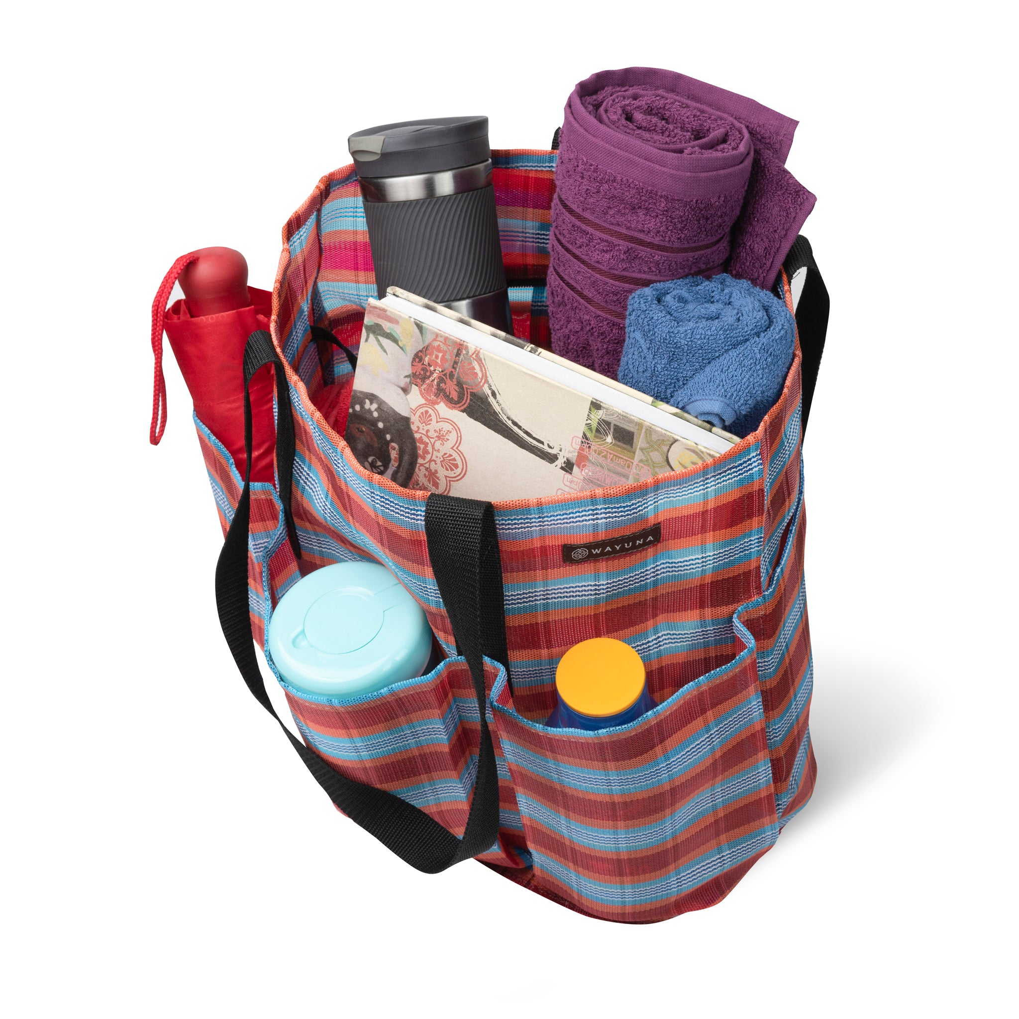WAYUNA - All Purpose, Multi Pocket, Daily Use, Utility Tote Bag – Wayuna