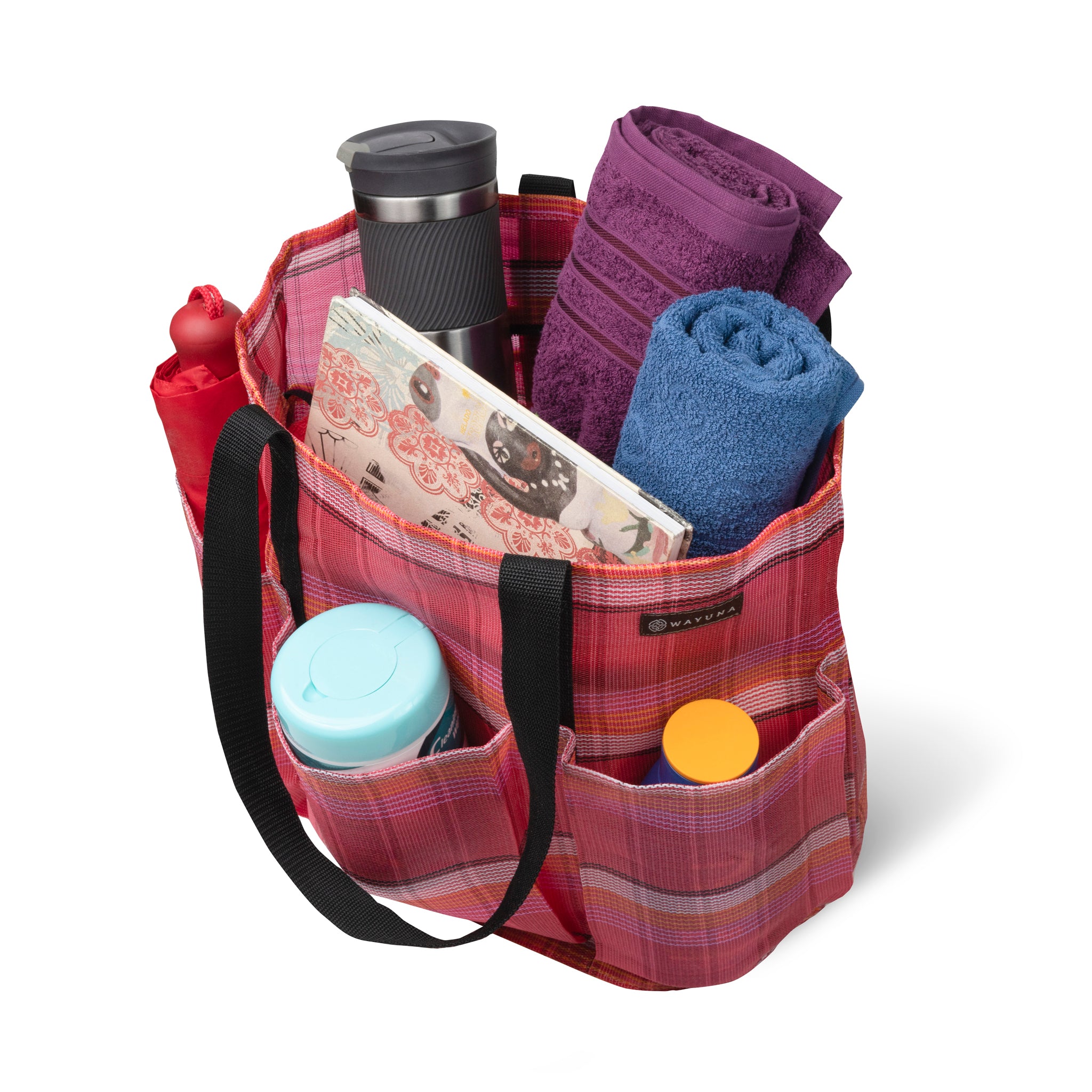 WAYUNA - All Purpose, Multi Pocket, Daily Use, Utility Tote Bag – Wayuna